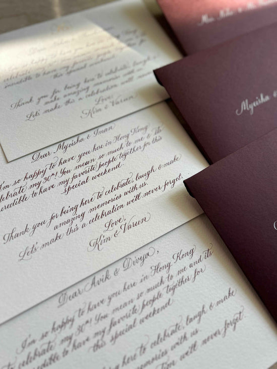 Calligraphy – Marigold By Sadhika